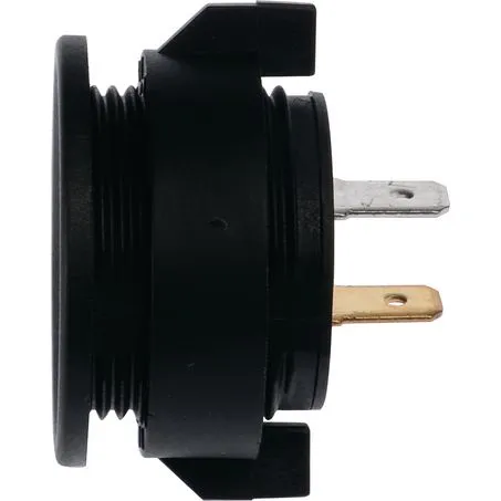 Drivetech 4X4 12/24V Round Voltmeter