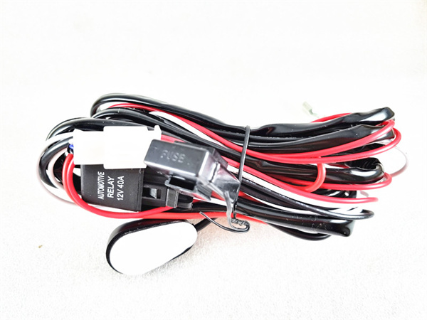 LED Light Wire Harness Kit , Wiring loom With Switch for Car Work ...