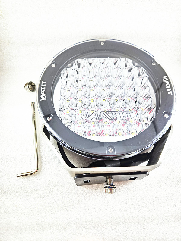 Titan 9 Inch LED Driving Light 225 Watt LED Spot Light 19500 Lumens ...