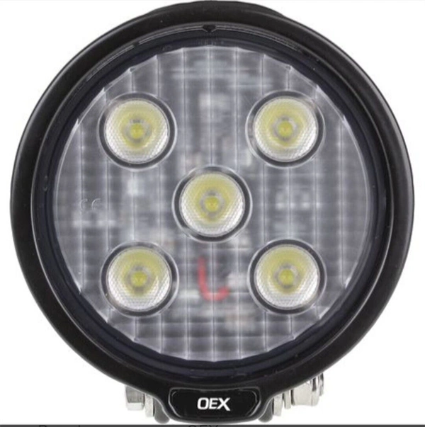 OEX LED Work Light Round - 131 x 110 x 44mm - CISPR 25 Rated - Heavy Duty