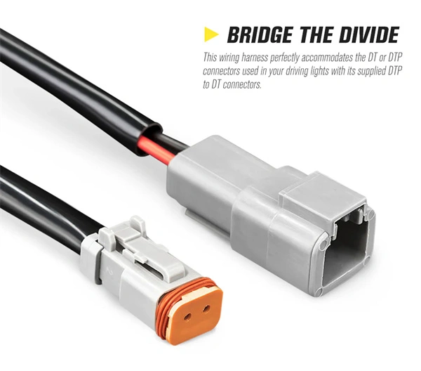 Lightfox Dual Connector Plug & Play Smart Harness High Beam Driving ...