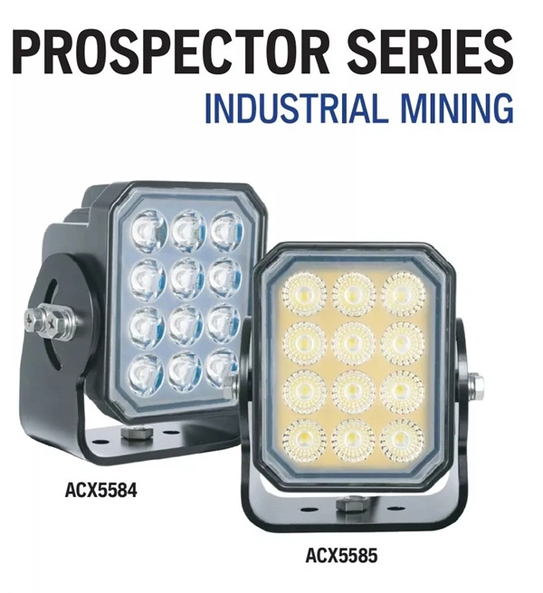 LED Work Light Flood Beam 12v 24v Industrial Mining Spec 12 LED 157 x ...