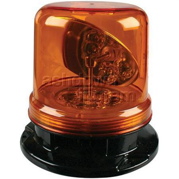 ECCO Amber LED Rotating Beacon 3 Bolt Base 7660A Amber LED Rotating ...