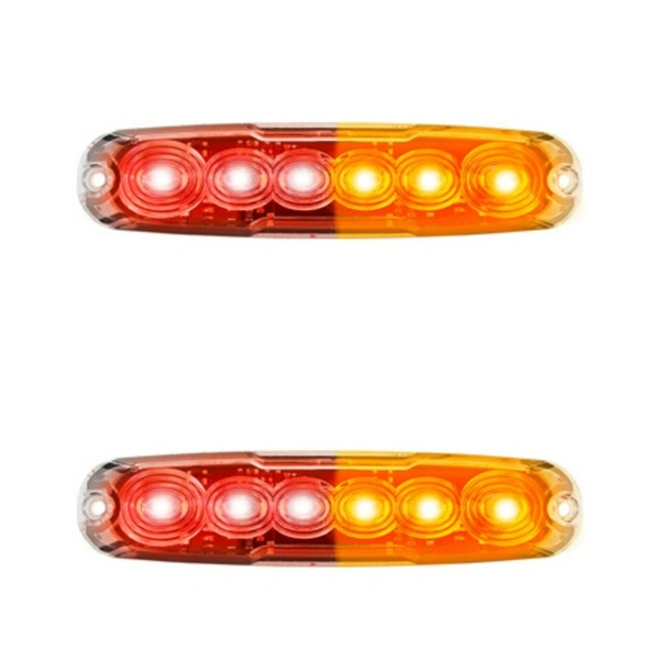 Pair LED Autolamps Stop/Tail/Indicator Light LED 12-24V Low Profile ...