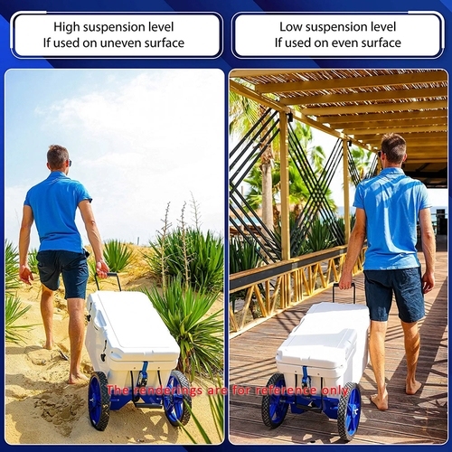 Heavy-Duty Cooler Cart Kit,Coolers Accessories and Parts