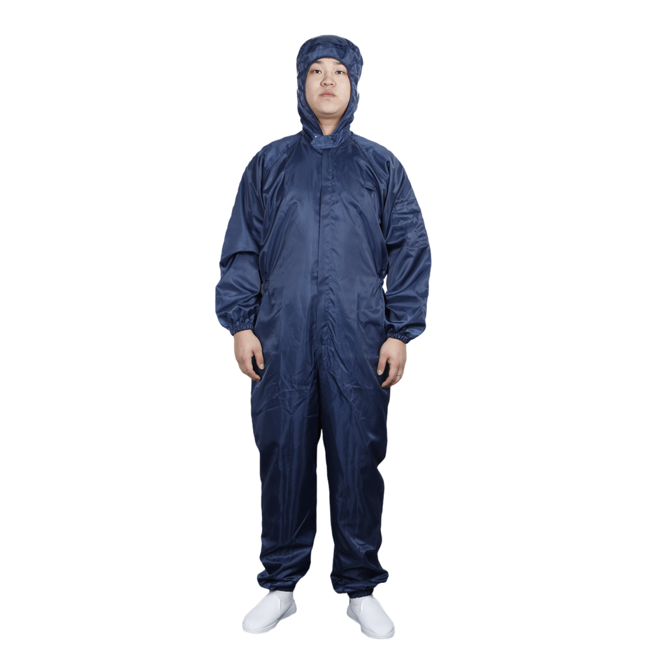 Cleanroom ESD Clothes Anti-static Lint Free ESD Cleanroom Clothing.