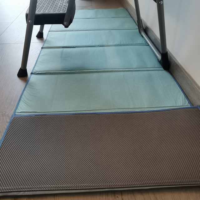 Reusable Floor Protection Mat Folding Drop Cloth for Painting