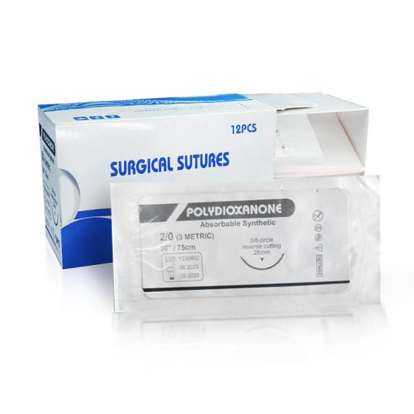Sutures with needle 45cm Surgical Practice Sterile Suture,Surgical Sutures