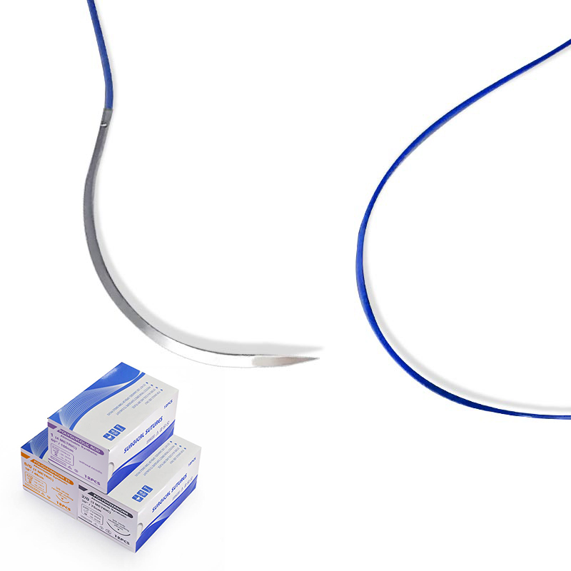 medical consumables stainless steel needle absorbable surgical suture ...
