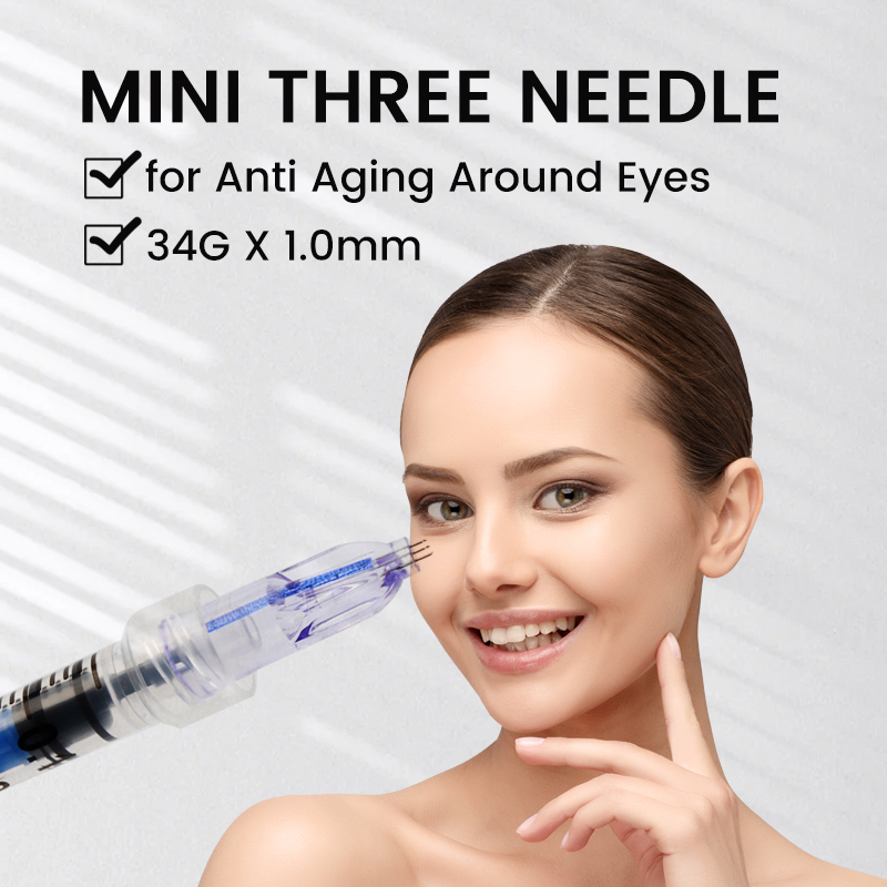 sterile individual packaging mesotherapy injector 3 pin needle,Nano ...