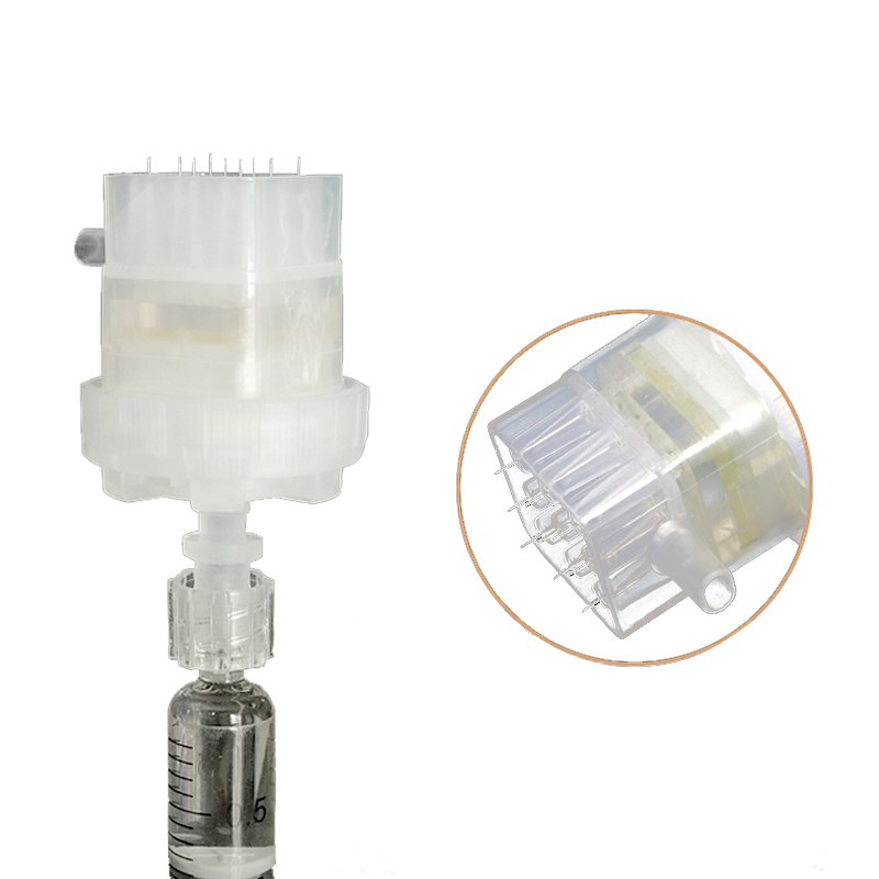 adjustable Needle 0-2mm screw 9 pin multi needle for any syringe ...