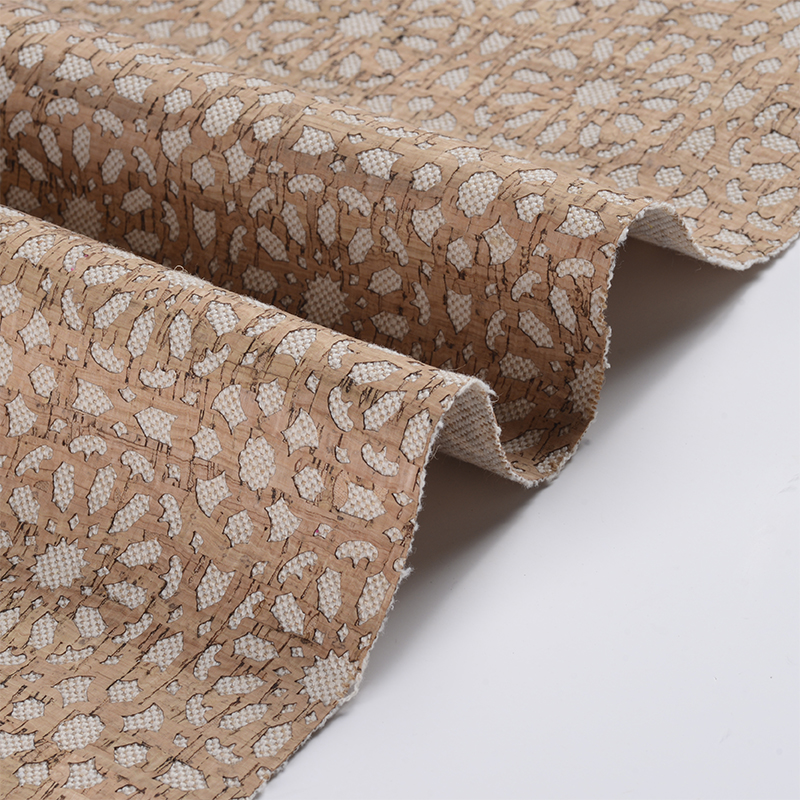 Cork Canvas Laser Cutting Eco Fabric, Fabric, Perforation
