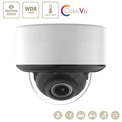 8MP/5MP Super Starlight Big Dome Camera,ColorVu-Super Starlight