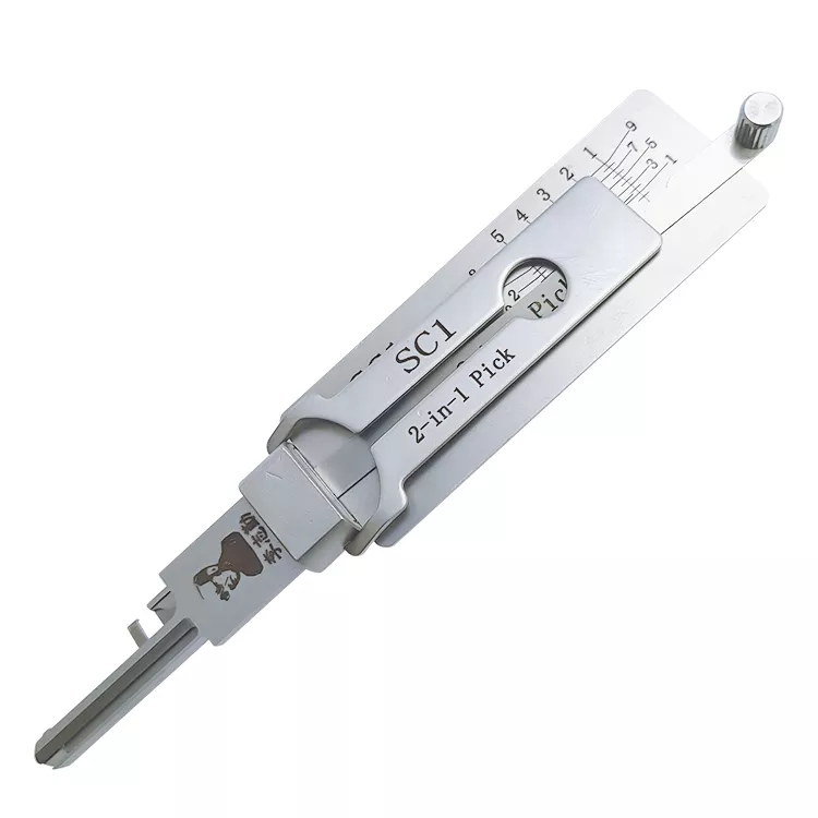 Original Lishi SC1-L 2-in-1 Tool Locksmith Tool for House Lock