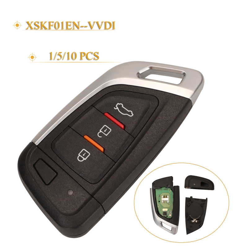 Xhorse VVDI Universal XSKF01EN 3 button Smart Key with Proximity Function
