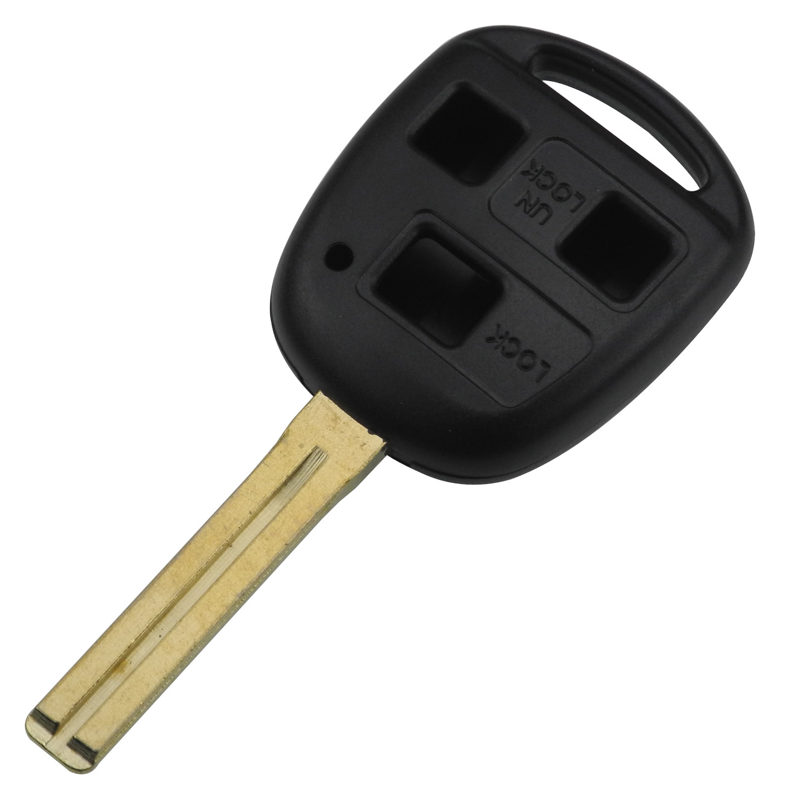For Lexus 3 button remote key toy48/toy40 blade Key Shell