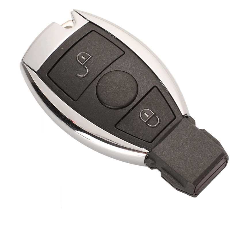 For Mercedes Benz 2 3 4 button remote key Shell with 1 battery clamp