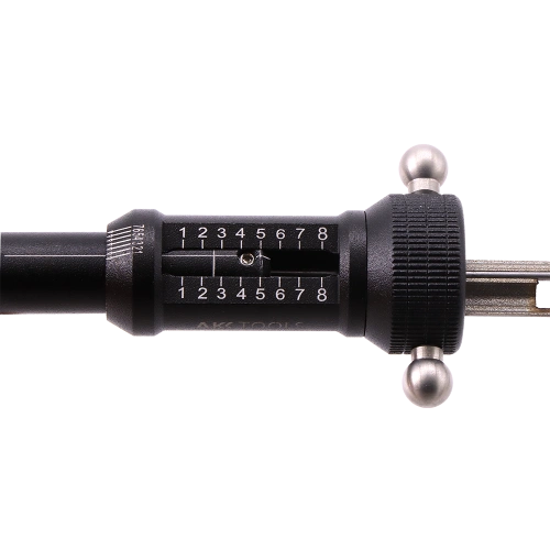 AKK 8X7 Flat Key Tool Suitable for 8-Bead/7-Bead Flat Key Lock