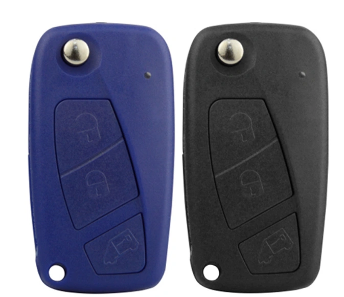 For Fiat Punto Ducato upgrade 3 button remote key shell with SIP22 blade