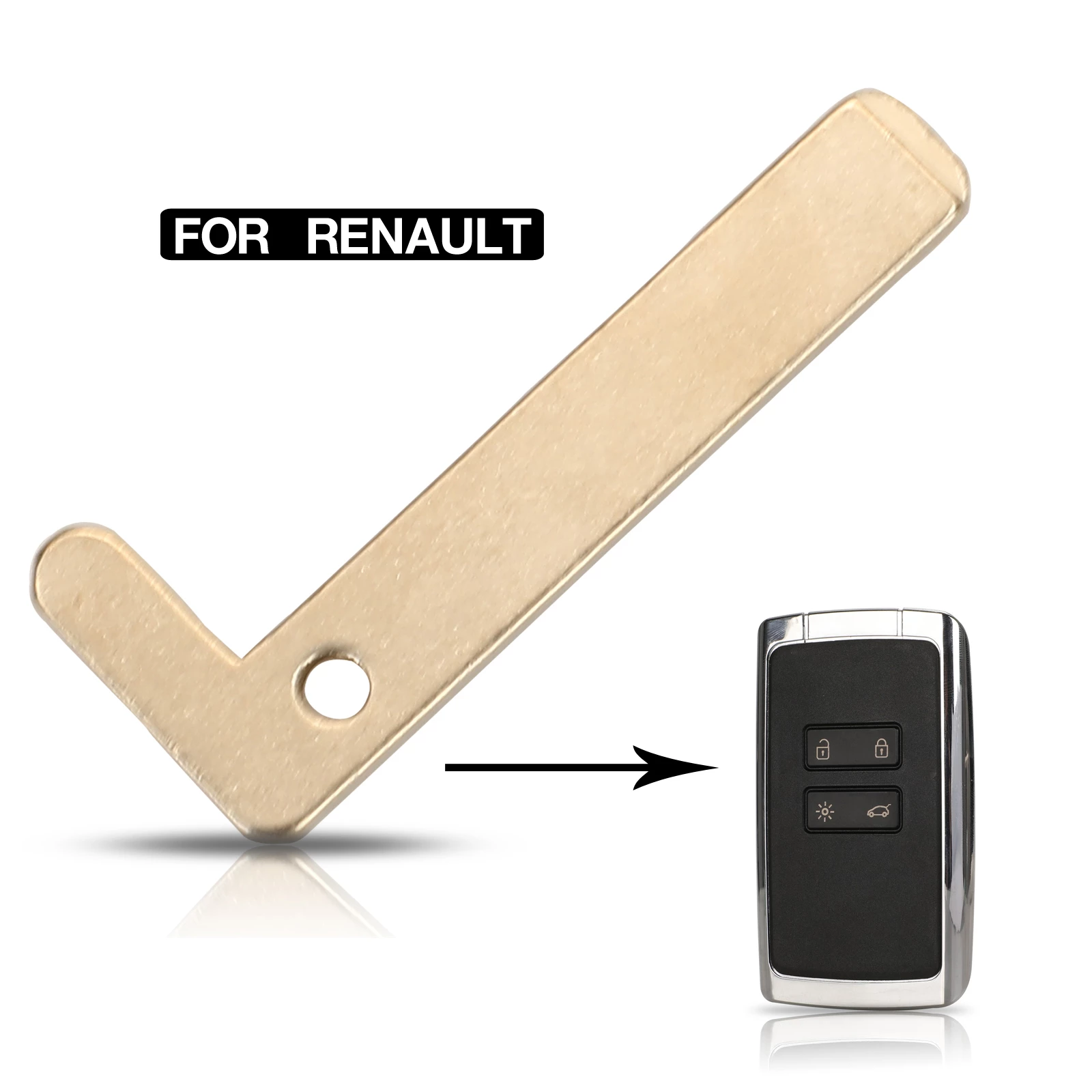 Key blade For Renault Espace Megane Talisman Kadjar Smart Card