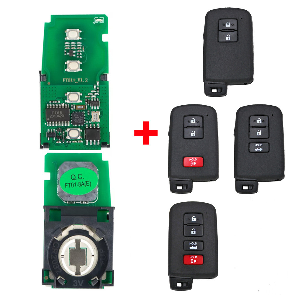 Lonsdor 8A Universal Smart Key for Toyota Lexus work for K518 and KH100 ...