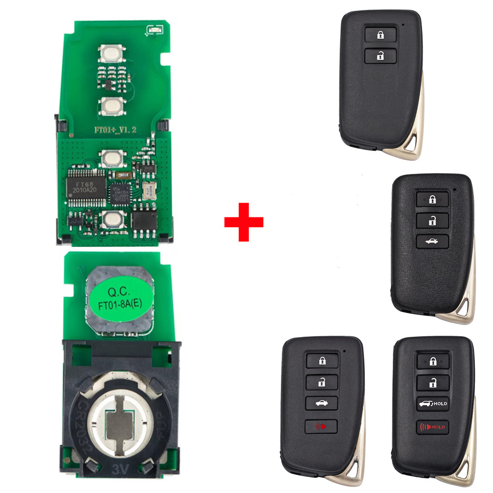 Lonsdor 8A Smart Key Universal Remote Key for Lexus work with for K518 ...