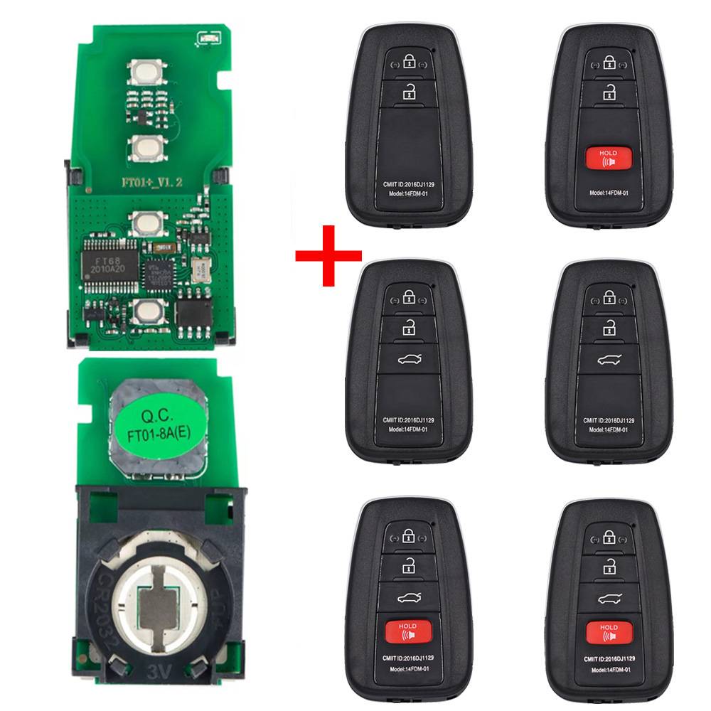 Lonsdor 8A Universal Smart Key for Toyota Lexus work for K518 and KH100 ...