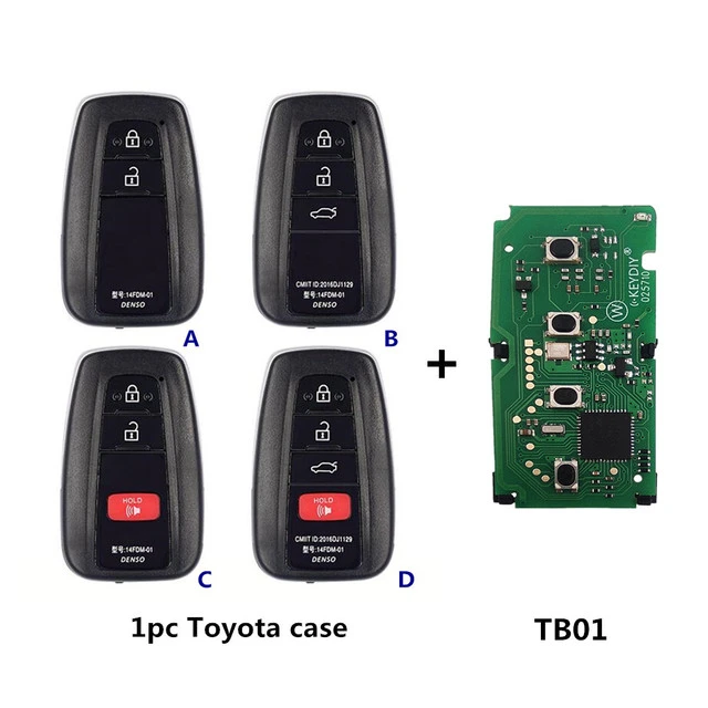 TB01 KEYDIY KD Smart Key Universal Remote Control with 8A Transponder ...