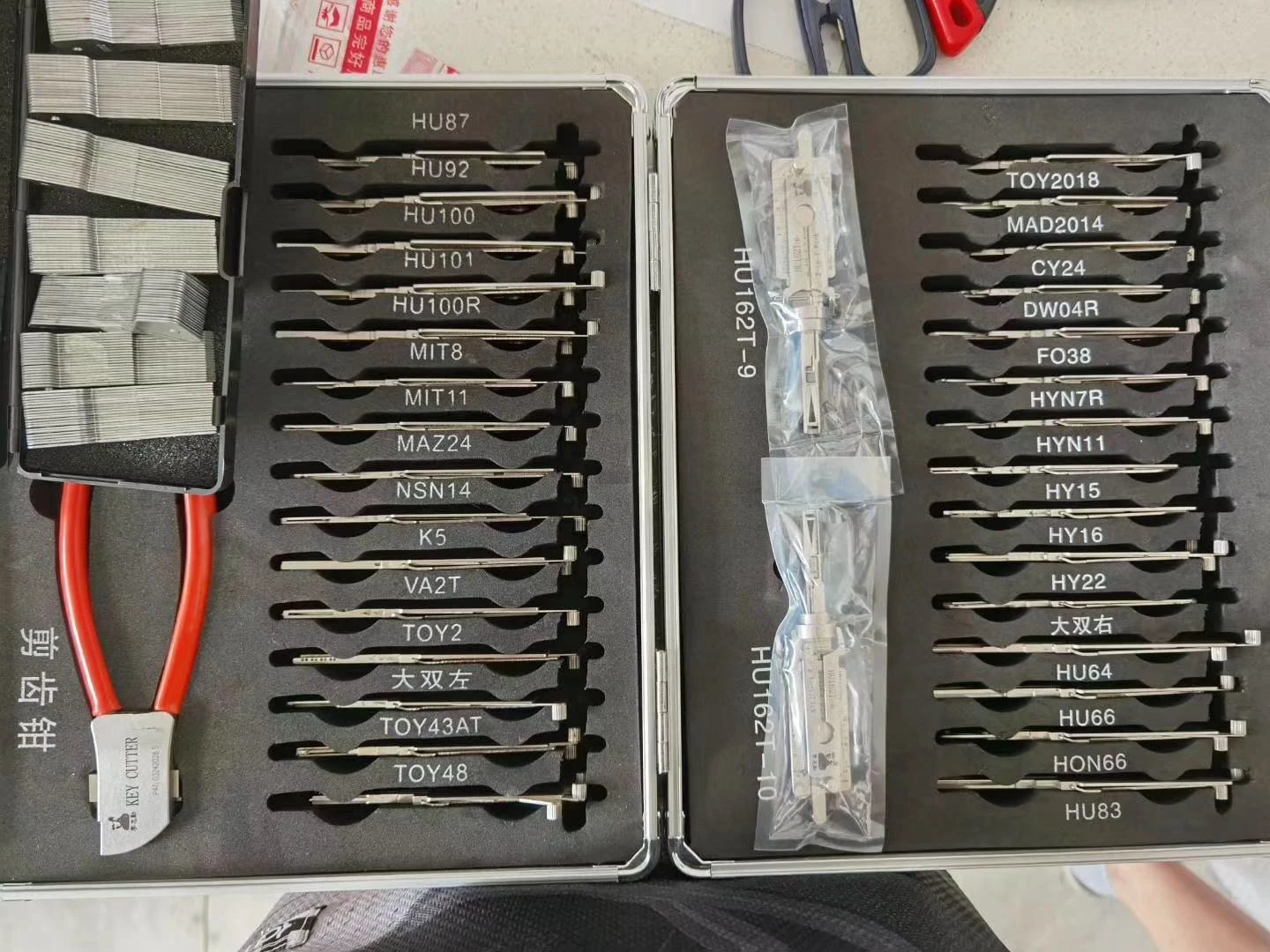 Original LISHI tool 32 PCS 2 in 1 Lock Pick and Decoder