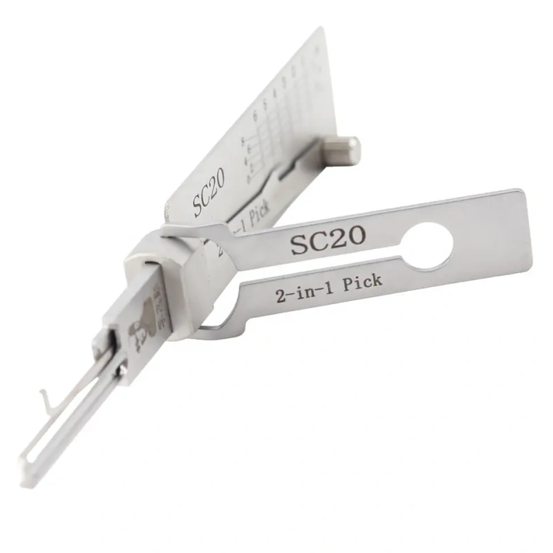 Original LISHI tool SC20 2 in 1 Lock Pick and Decoder