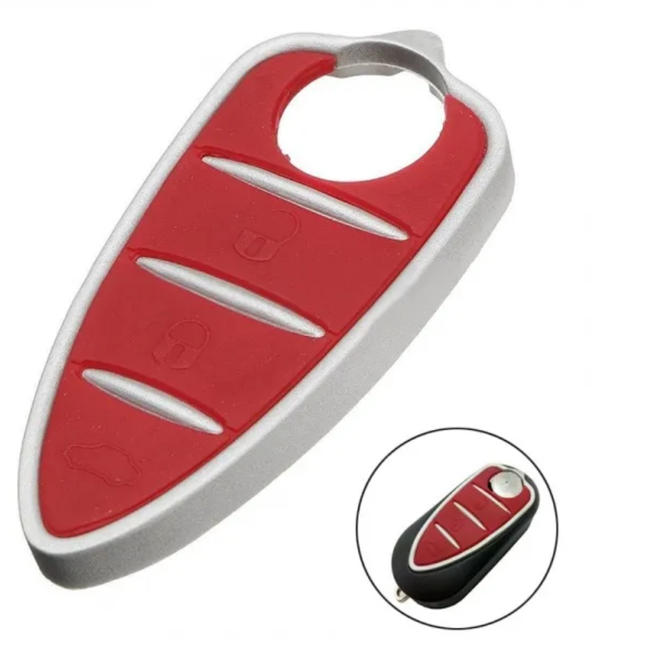 For Alfa Romeo 159 Mito Giulietta 3 Button Remote Key Rubber Pad ...