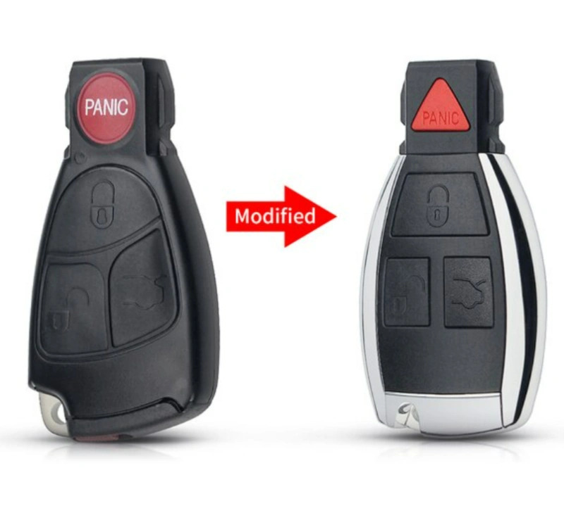For Benz Remote key 2/3/3+1 button modified key shell