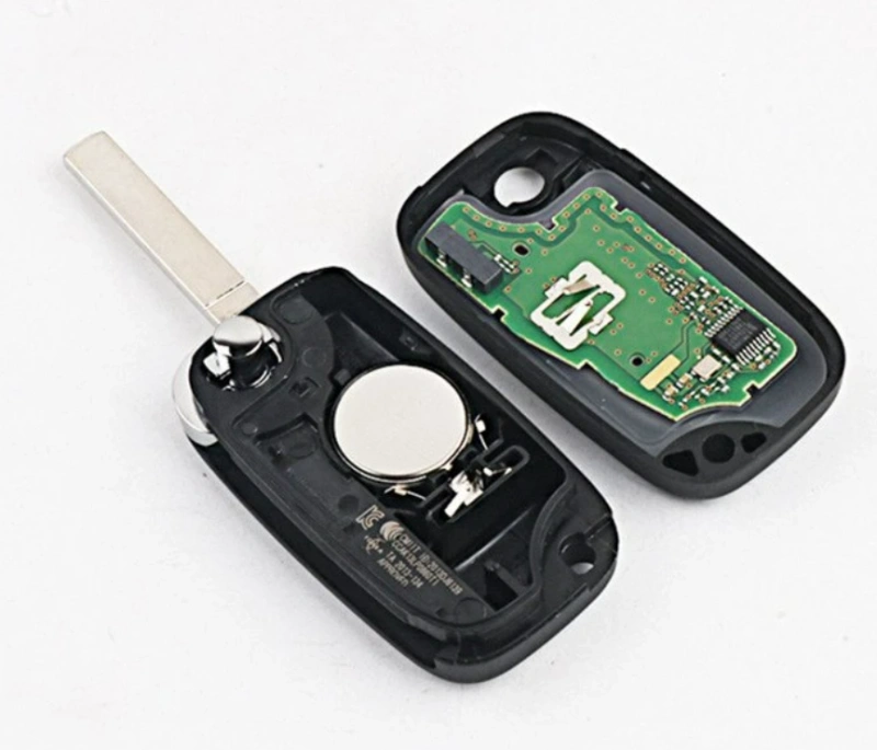For Benz smart 3 button remote key with 434mzh with PCF7961M chip