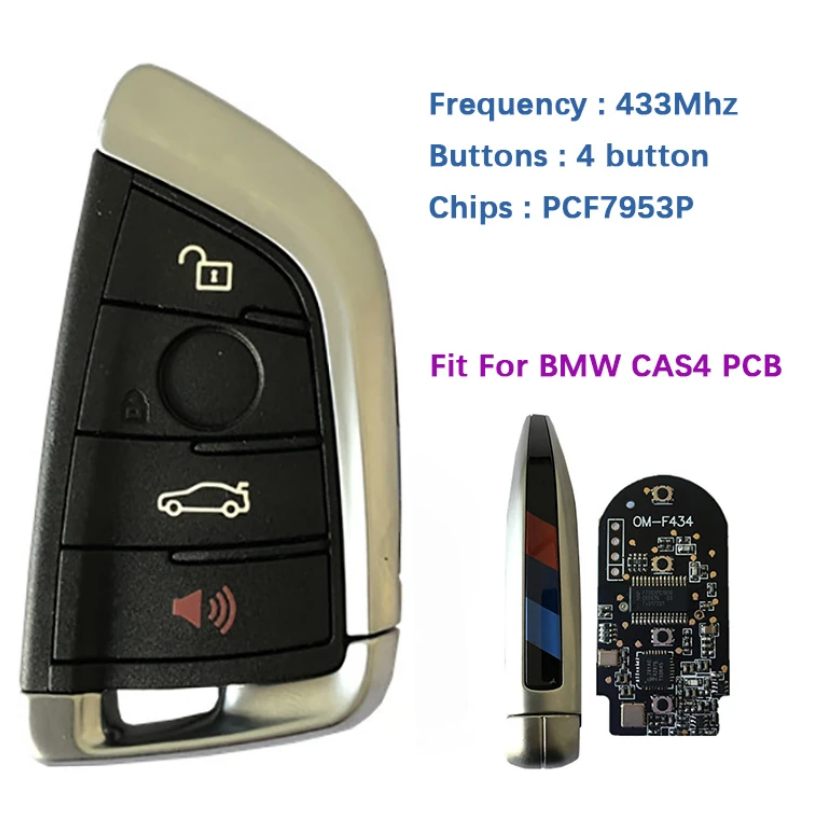 BMW CAS4 FEM 3/4 Button Key Shell – Car Key Remote