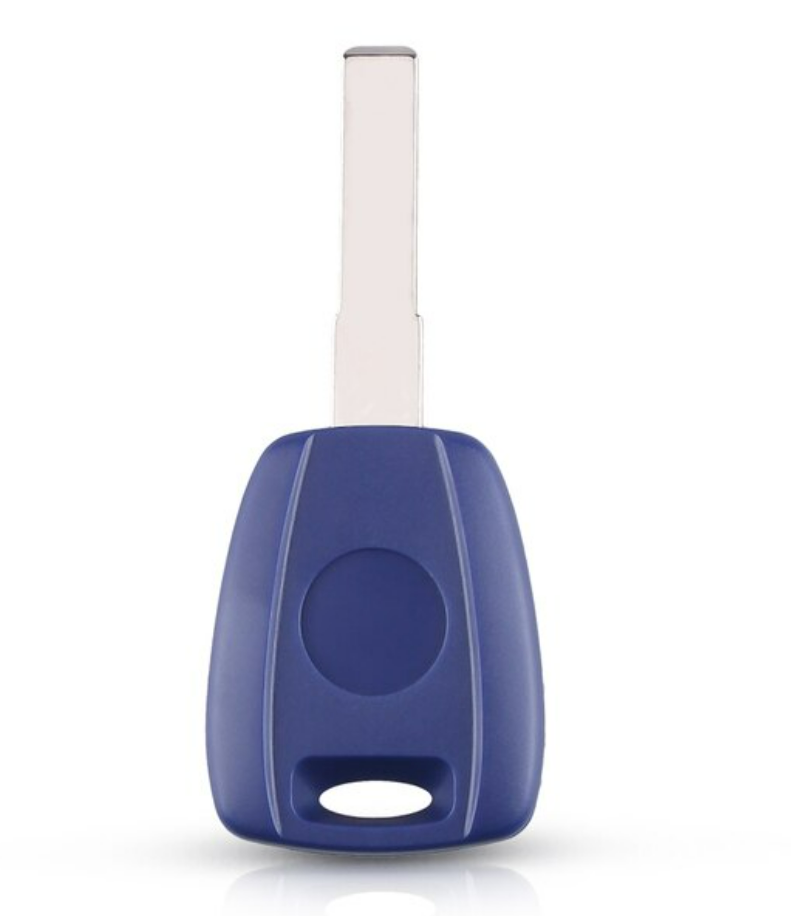 For Fiat transponder key blank SIP22 blade Blue Color
