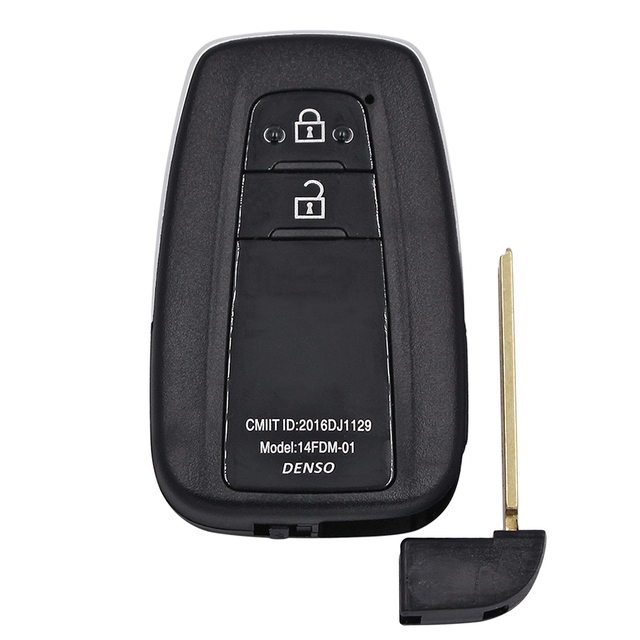 For Toyota original style C-HR RAV4 2 button smart remote key Shell
