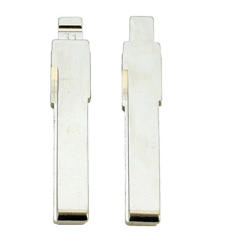 31# HU66 Metal Uncut Key Blade for VW Passat Bora Seat Skoda Audi for ...