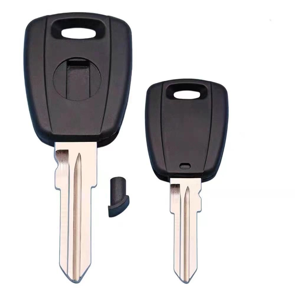 For Fiat Transponder Key Shell GT15R blade