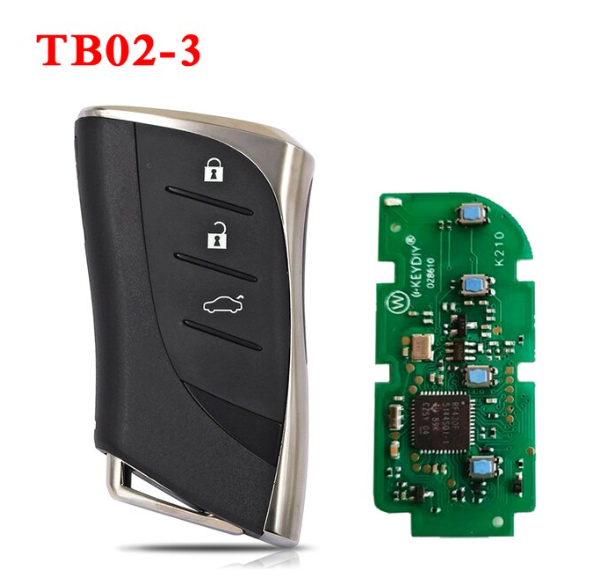 TB02-3 TB02-4 TB36-4 KEYDIY KD 8A Smart Key Universal Remote for Toyota Corolla RAV4 for Lexus