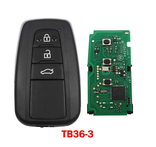 TB36-2 TB36-3 TB36-4 KEYDIY KD 8A Smart Key Universal Remote for Toyota ...