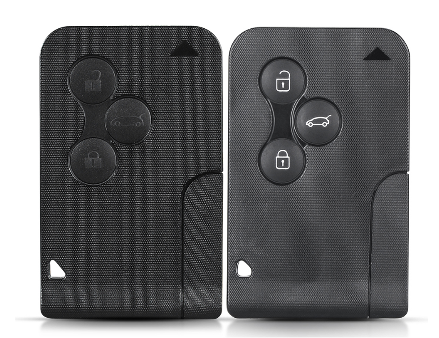 For Renault Megane Scenic 3 button remote key card shell