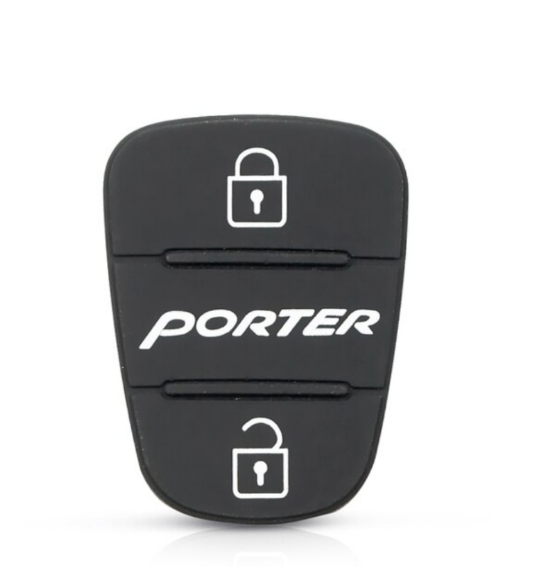 For Hyundai / Kia 3 Button Rubber Car Key Pad