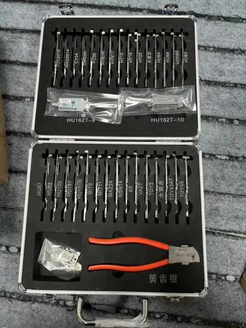 Original LISHI tool 32 PCS 2 in 1 Lock Pick and Decoder