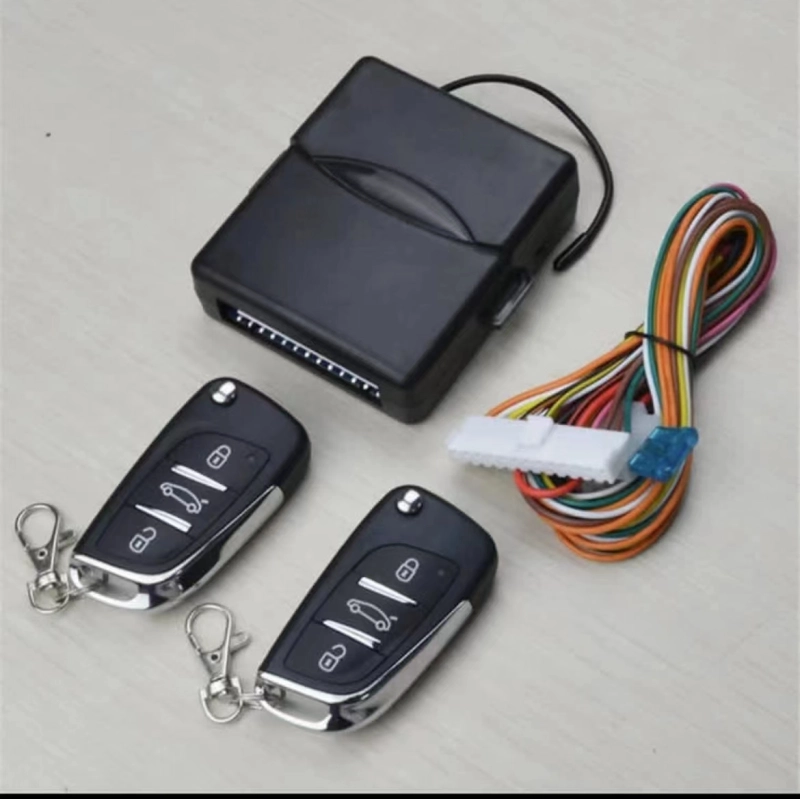 Car Keyless Entry System Universal 12V LED Keychain Central Kit Door ...