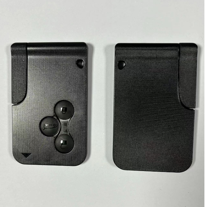For Renault Megane Scenic 3 button remote key card shell, button is light black