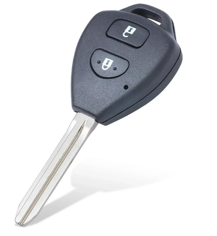For toyota 2 3 button remote key shell