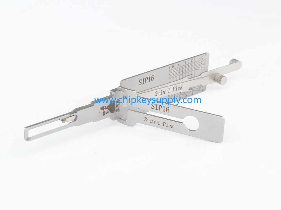 Original Lishi SIP16 2-in-1 Pick and Decoder for Fiat and Alfa Romeo