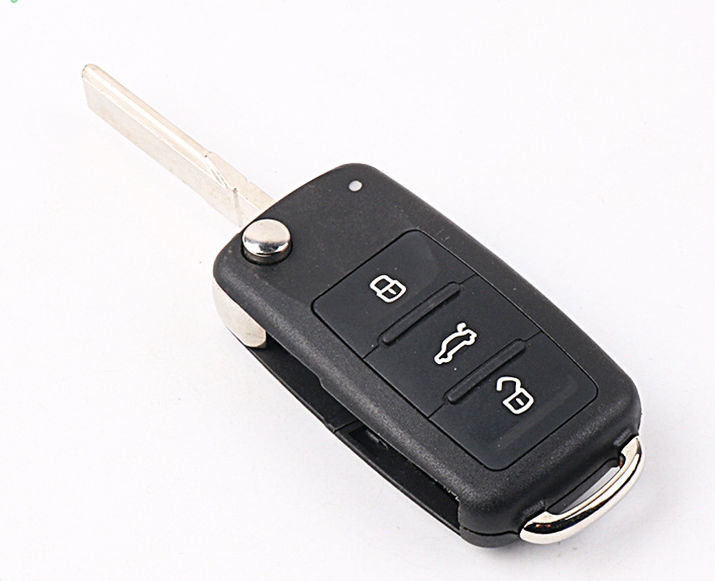 For VW 3 button remote key 433mhz with original id48 chip FFCID 5K0837202AD