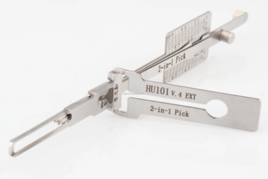 Original Lishi HU101 V.4 2-in-1 Decoder and Pick for Ford - Precision ...