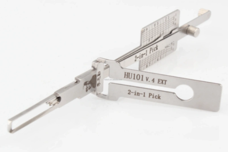 Original Lishi HU101 V.4 2-in-1 Decoder and Pick for Ford - Precision ...